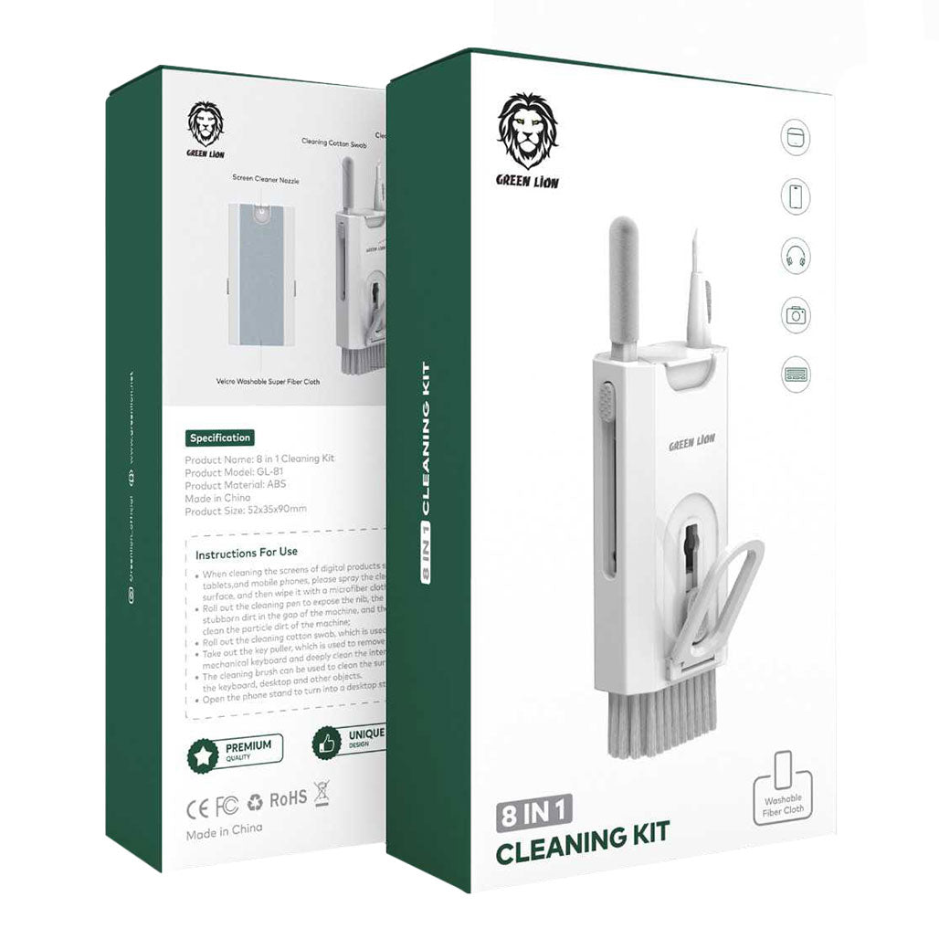 GREEN LION 8 IN 1 CLEANING KIT – Classic Phones