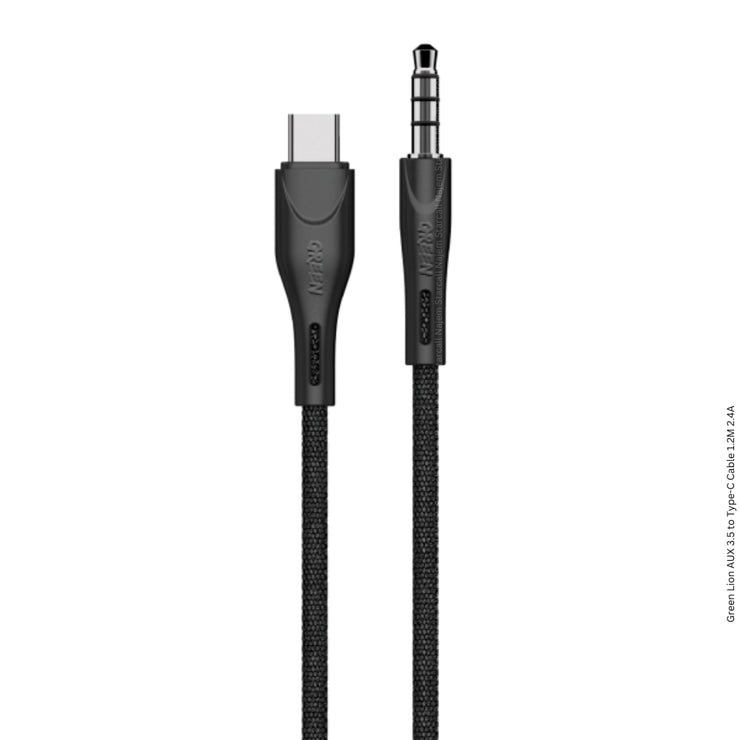 GREEN LION AUX TO TYPE-C 1.2M – Classic Phones