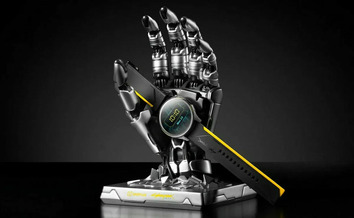 One plus 2 watch cyber arm holder cyberpunk 2077 limited edition