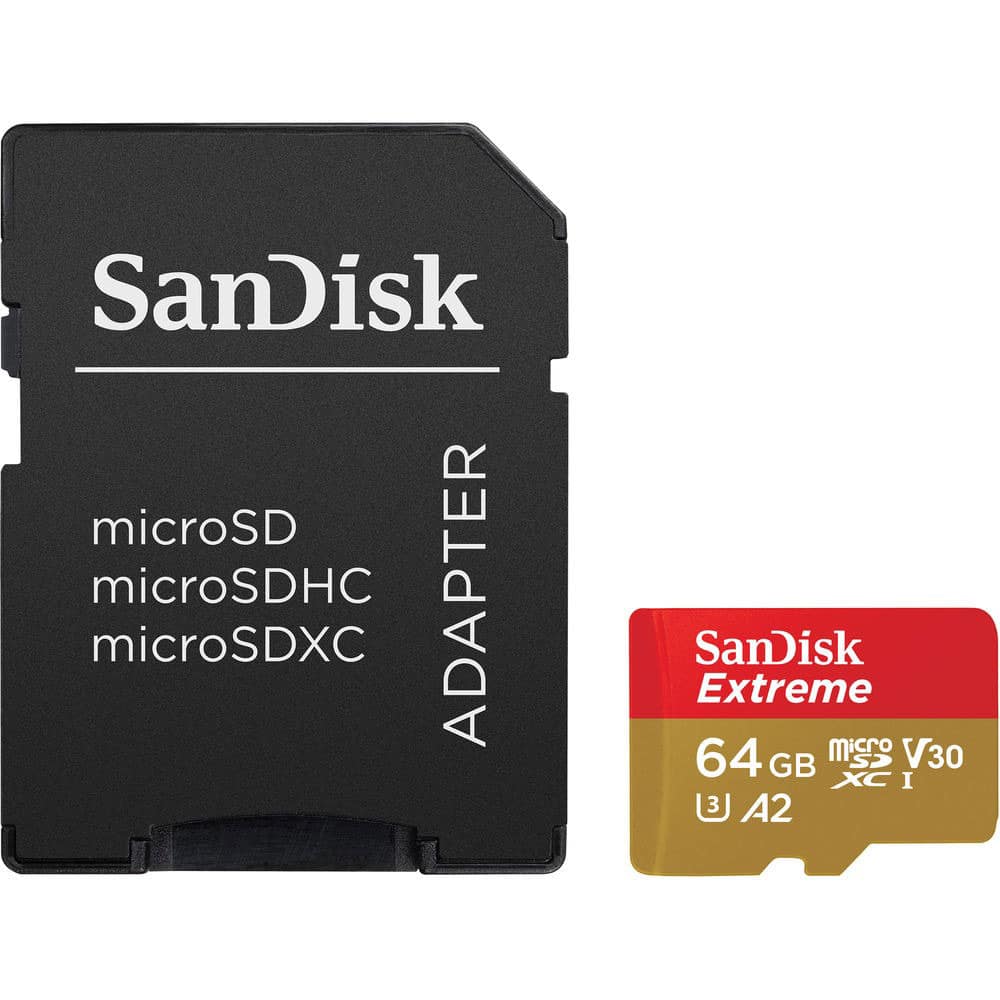 Sandisk Extreme micro sdxc up to 170mb/s