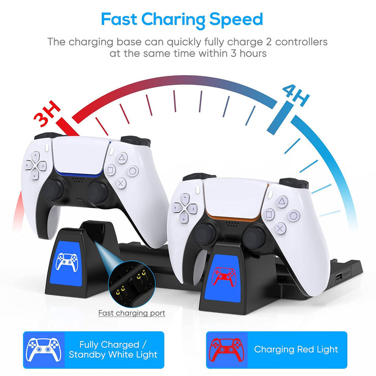 OVIO COOLING STAND WITH CONTROLLER CHARGER FOR PS5 – Classic Phones