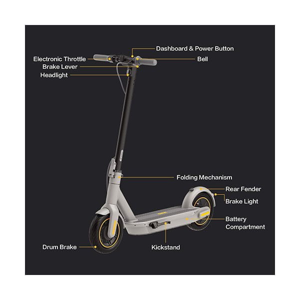NINEBOT KICK SCOOTER MAX G30LP